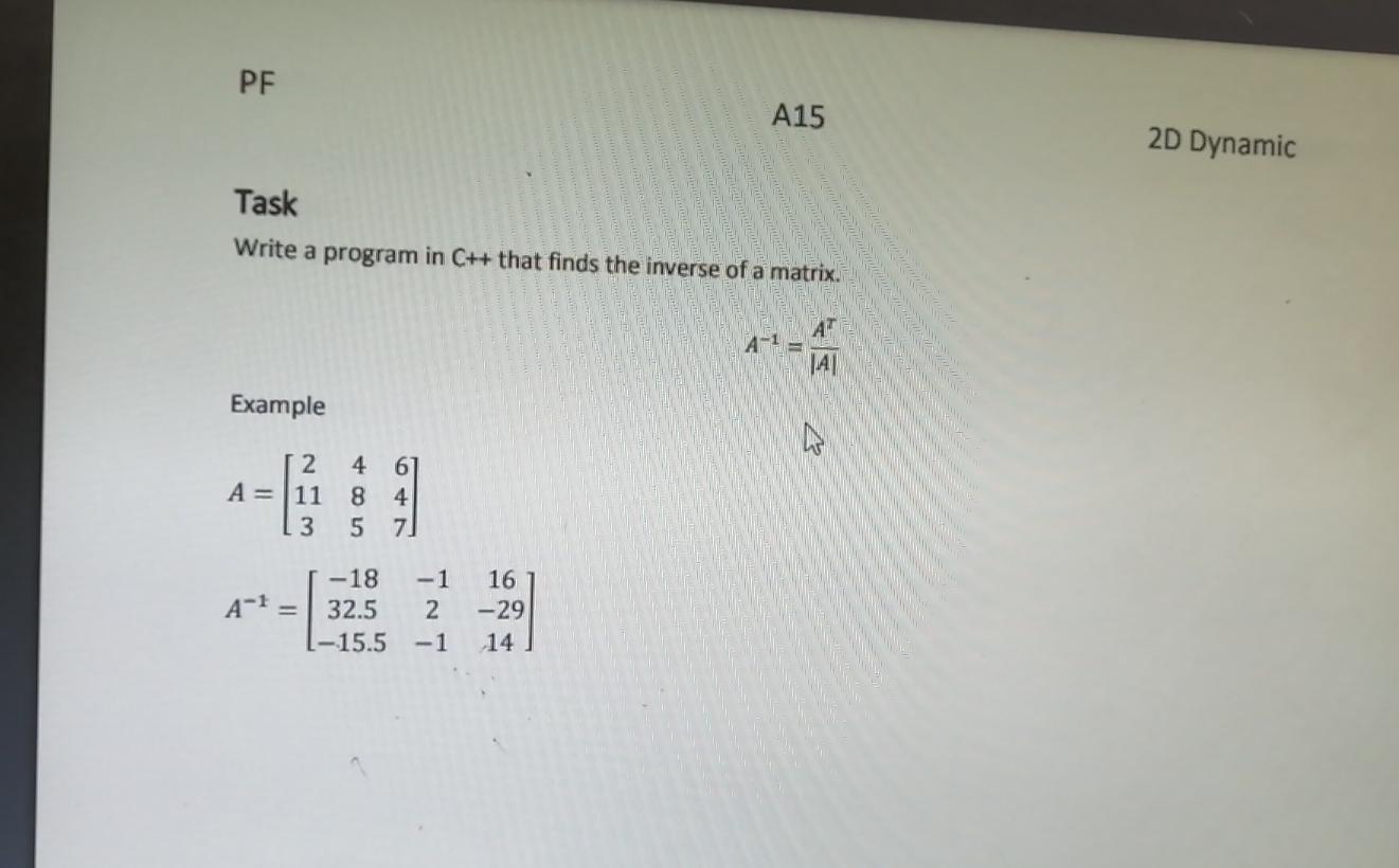 Solved C++ program use 2d dynamic array and program make 2 | Chegg.com