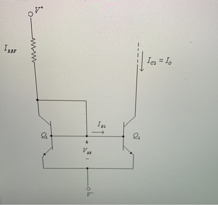Solved D10.6 For the basic two-transistor current source in | Chegg.com