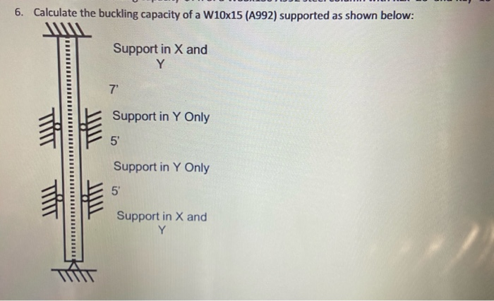 Solved 1. Calculate the buckling capacity of a steel column | Chegg.com