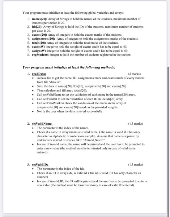 Solved Weight Rubrics: Assessment Methods (10 methods) Full | Chegg.com