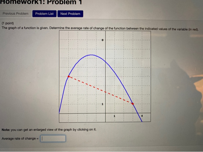 Solved Homework1: Problem 1 Previous Problem Problem List | Chegg.com