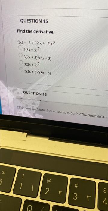 Solved Find the derivative. | Chegg.com