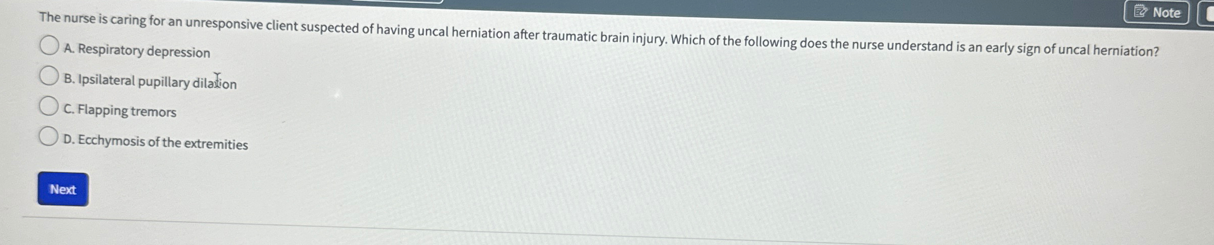 Solved The nurse is caring for an unresponsive client | Chegg.com