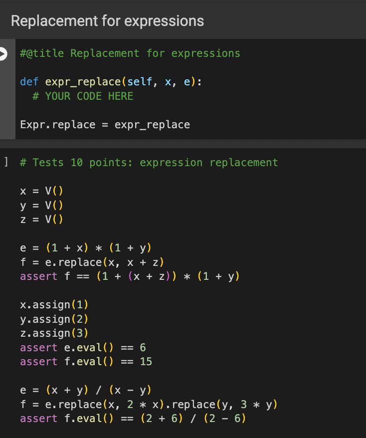 Solved write in python where it says YOUR CODE HERE | Chegg.com