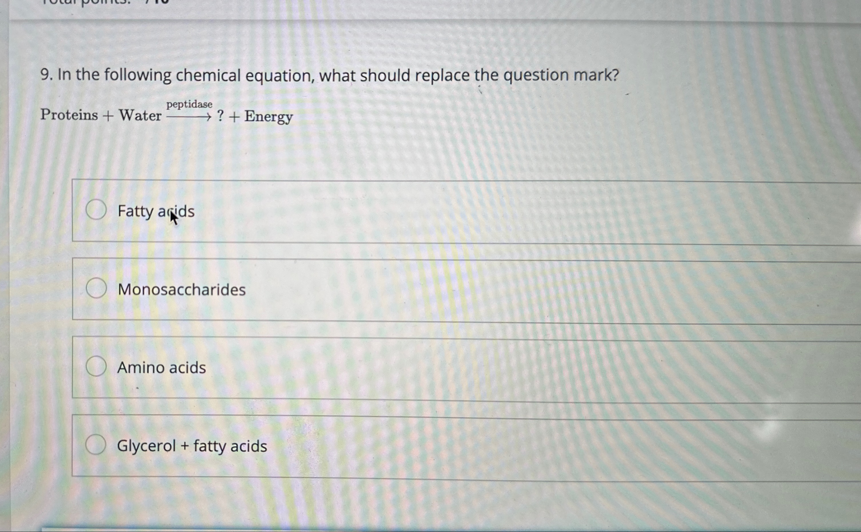 Solved In the following chemical equation, what should | Chegg.com