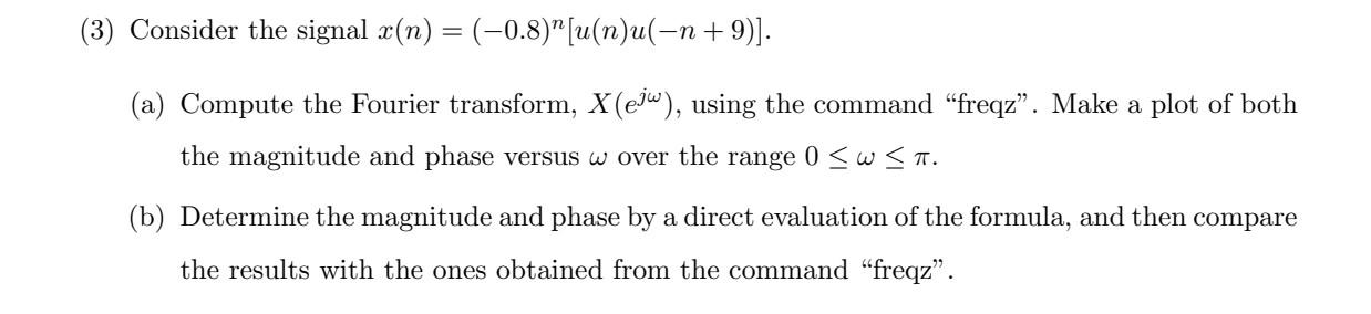 Solved please answer using Matlab program code only, please | Chegg.com Solved please answer using Matlab program code only, please | Chegg.com