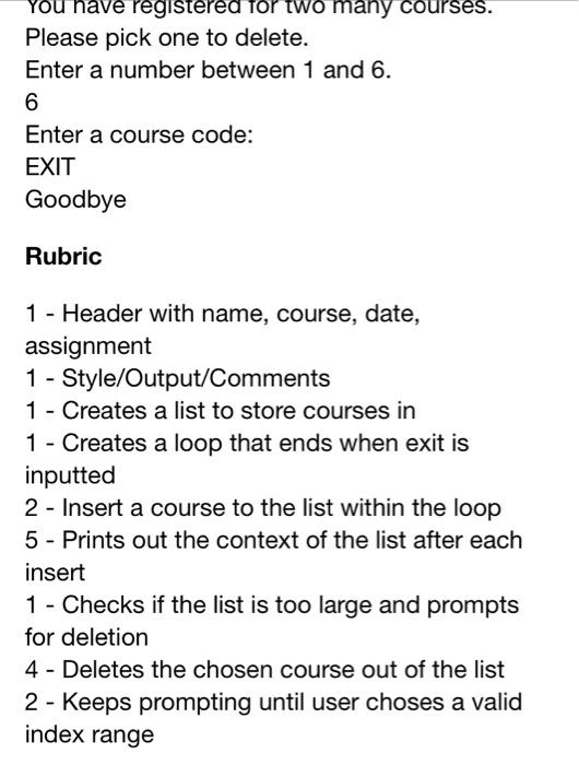 Solved The Program You are going to write a program that | Chegg.com
