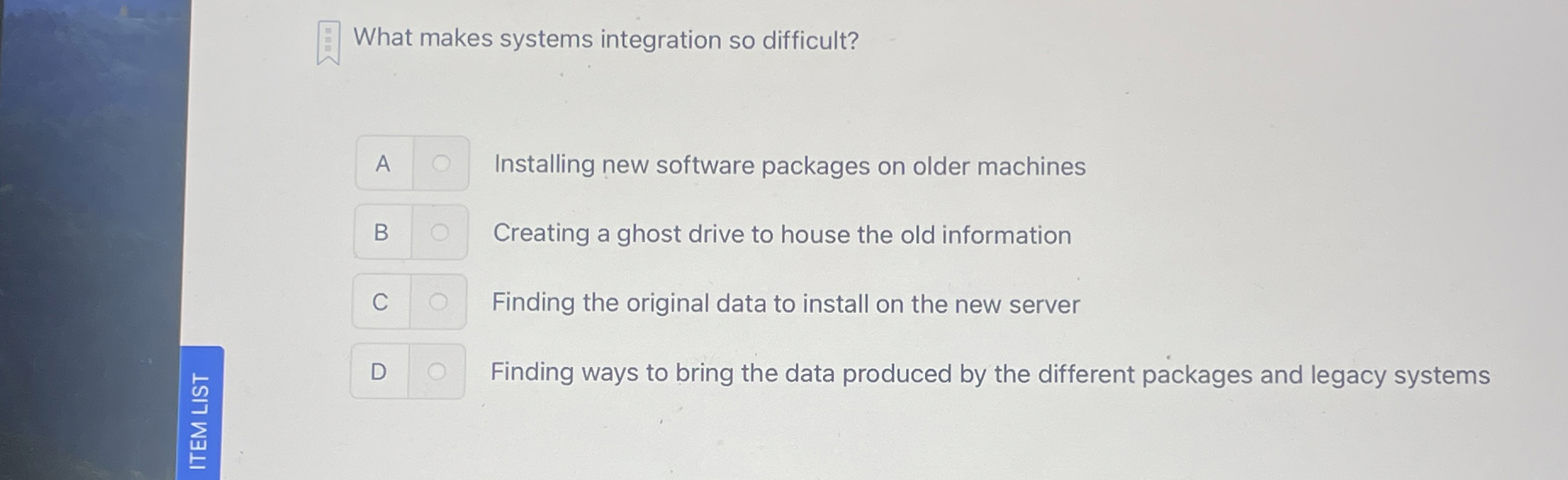 Solved What makes systems integration so | Chegg.com