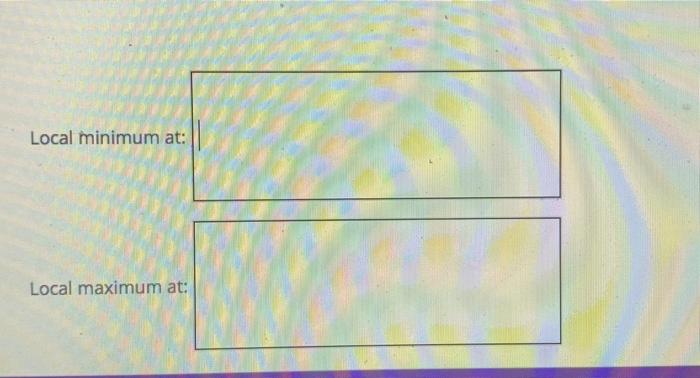 Solved use the graph to determine the locations and type of | Chegg.com