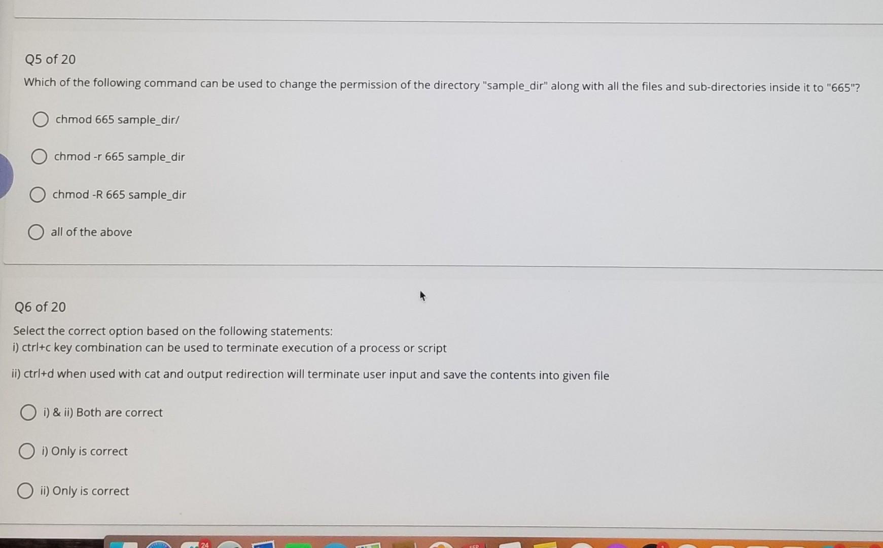 Solved Q5 of 20 Which of the following command can be used | Chegg.com