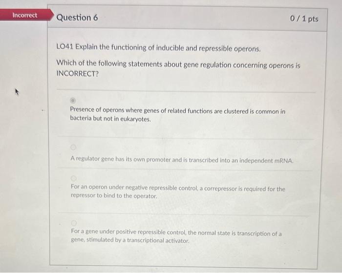 Solved LO41 Explain the functioning of inducible and | Chegg.com