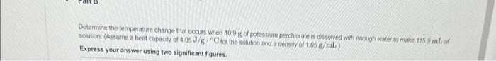 Solved Potassium perchlorate (KClO4) has a lattice energy of | Chegg.com