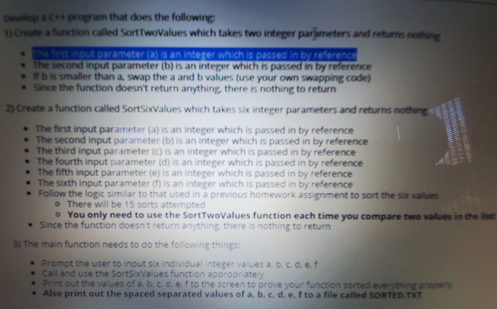 Solved Develop a C program that does the following: u create | Chegg.com