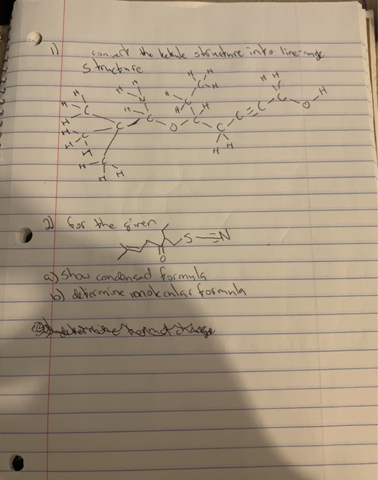 Solved convert the kekule structure into line-ange. | Chegg.com
