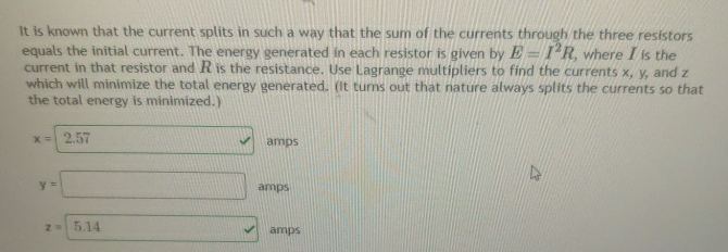 Solved It is known that the current splits in such a way | Chegg.com