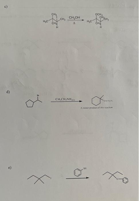 Solved write a complete stepwise mechanism to explain each | Chegg.com