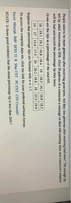 Solved Use the Statistical Applet: Confidence intervals to | Chegg.com