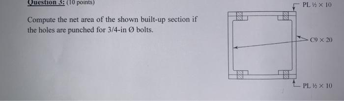 Solved Question 3: (10 points) PL 1 X 10 Compute the net | Chegg.com