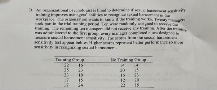 Solved Hmwk \#6: Module 11 For each of the three research | Chegg.com