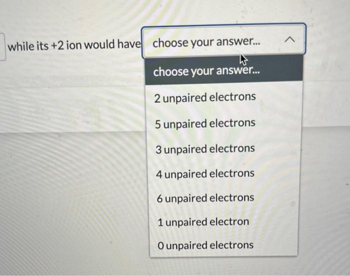 Solved Use the dropdown menus to answer the following | Chegg.com