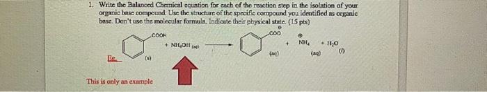 Organic Acids Structure MP (°C) Benzoic acid OH 121 - | Chegg.com