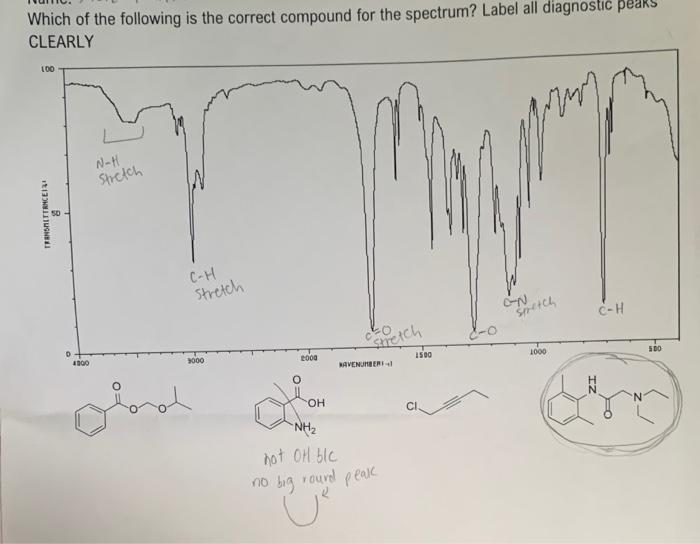 Solved Which of the following is the correct compound for | Chegg.com