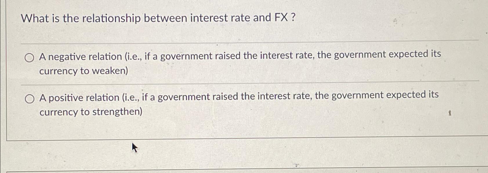 Solved What is the relationship between interest rate and | Chegg.com