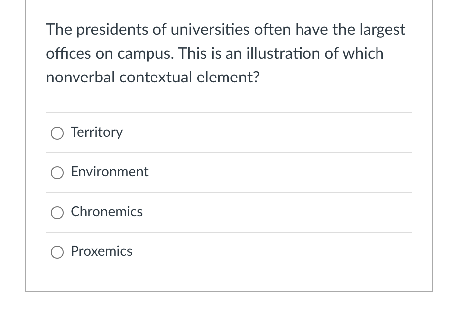 Solved The presidents of universities often have the | Chegg.com