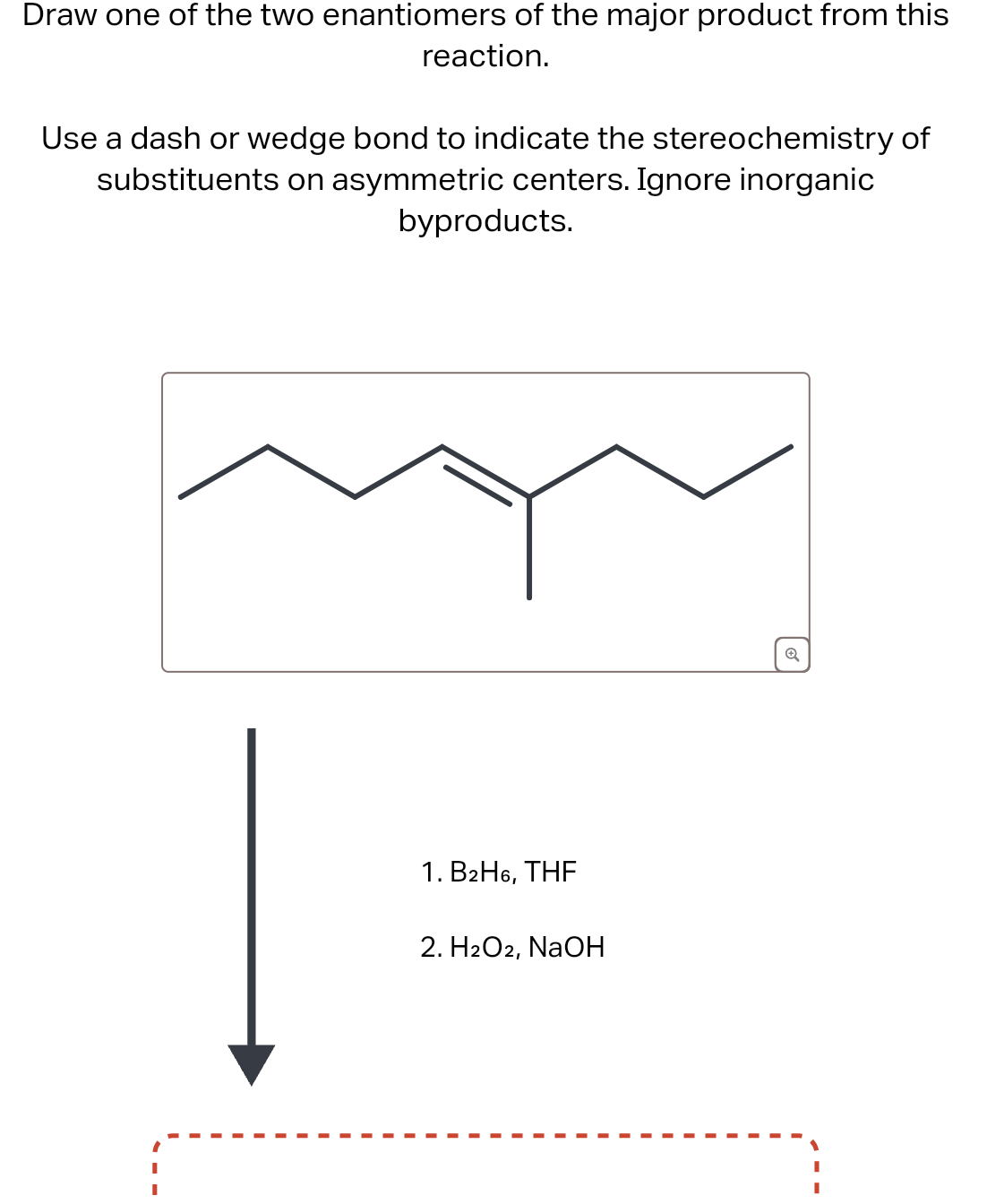 Solved B2H6, THF ﻿and H202, ﻿NaOHDraw one of ﻿the two | Chegg.com
