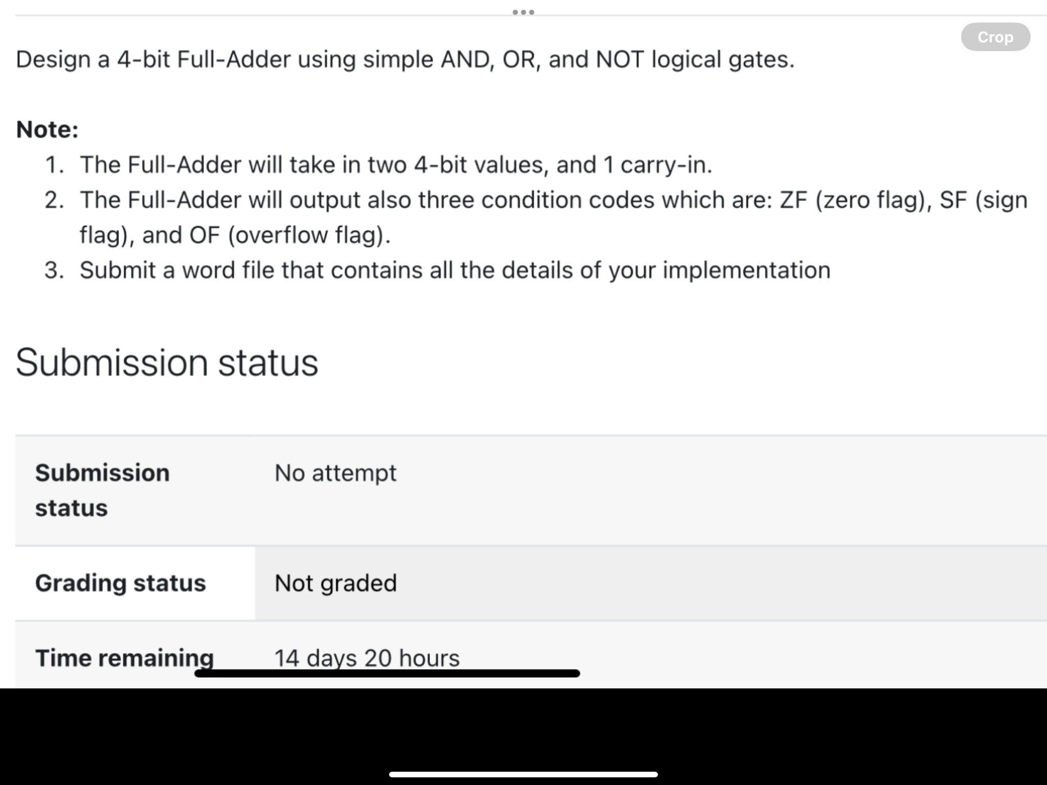 Solved Design a 4-bit Full-Adder using simple AND, OR, ﻿and | Chegg.com