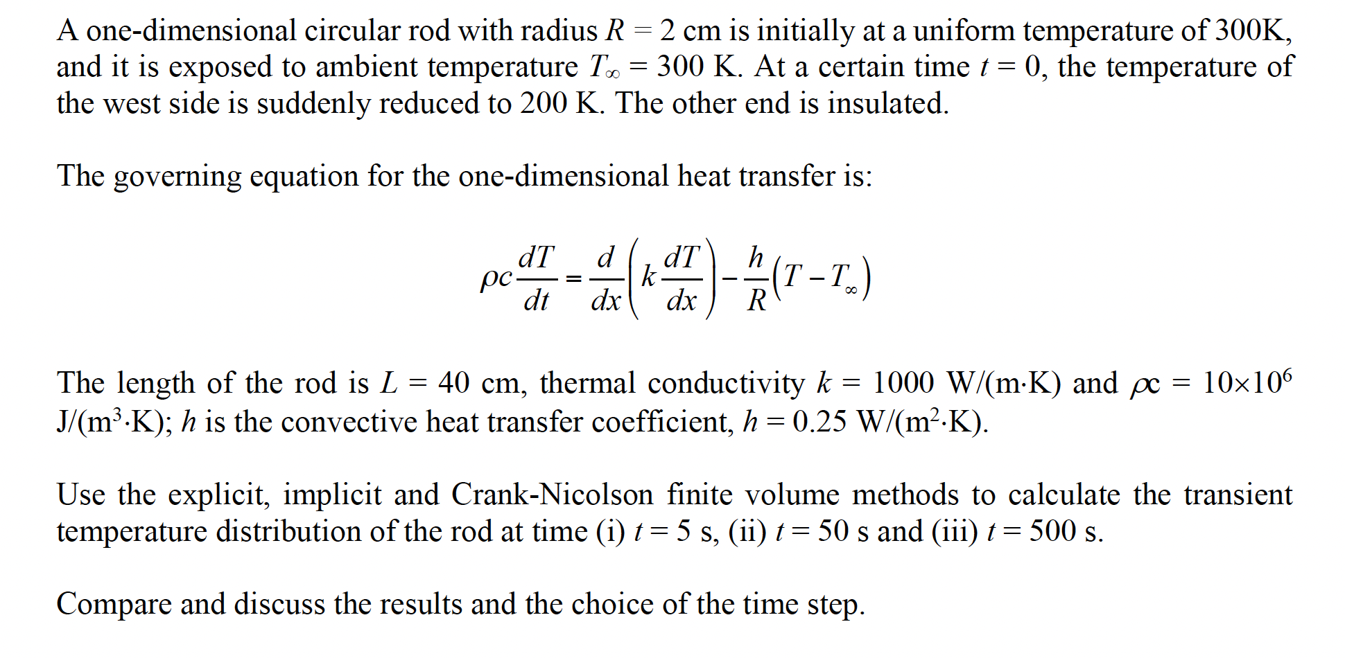 This is a computational fluid dynamics class, please | Chegg.com