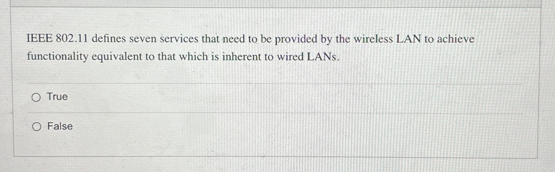 Solved IEEE 802.11 ﻿defines seven services that need to be | Chegg.com