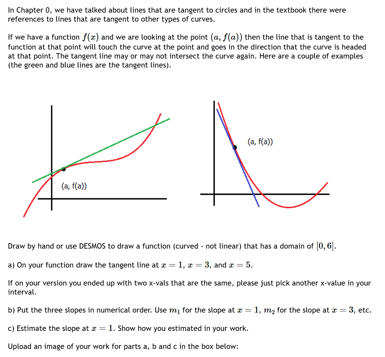 Solved Draw by hand or use DESMOS to draw a function (curved | Chegg.com