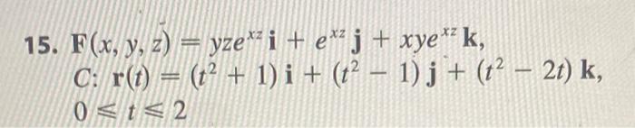Solved 11-16 - (a) Find a function f such that F=∇f and (b) | Chegg.com