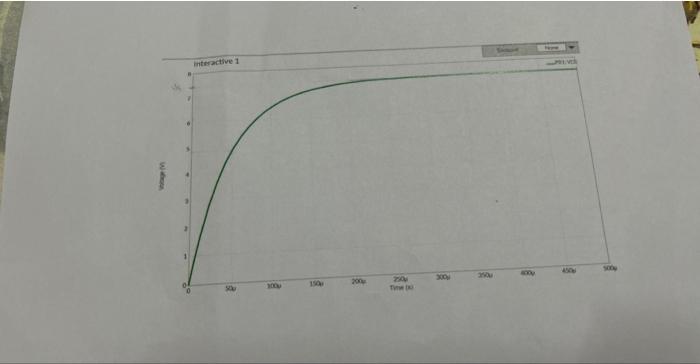 Solved [V=VSl1−e−RCt) In the charging circuit, Time Constant | Chegg.com