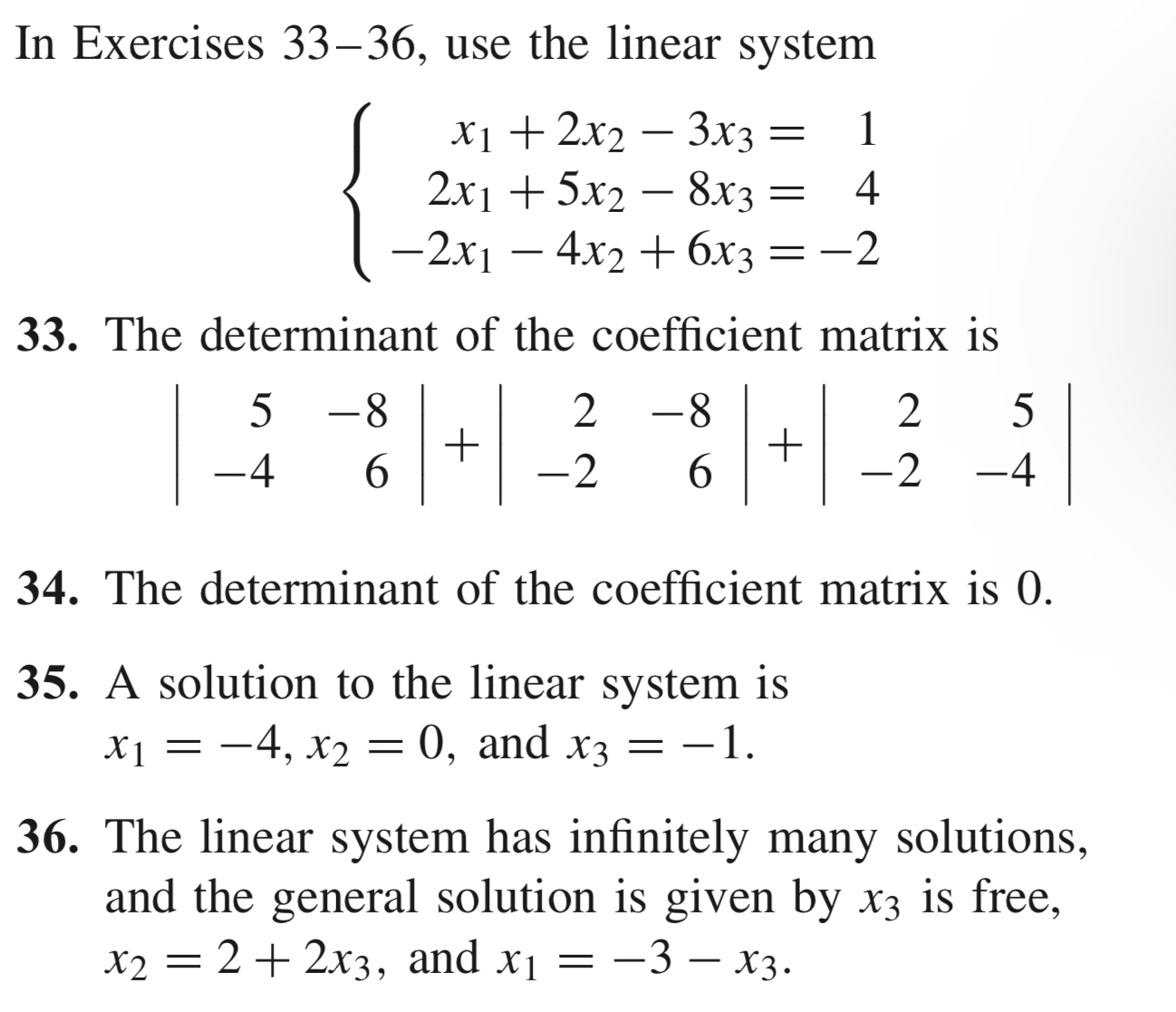 Solved In Exercises 33-36, ﻿use the linear | Chegg.com
