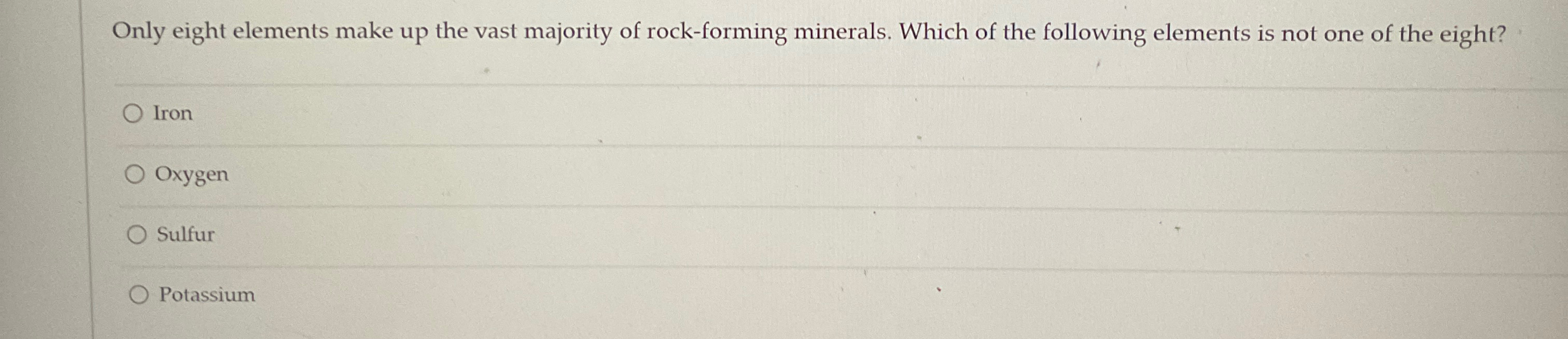 Solved Only eight elements make up the vast majority of | Chegg.com