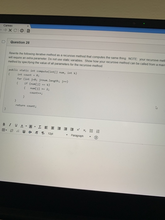 Solved Canvas → XCIO D Question 28 Rewrite the following | Chegg.com Solved Canvas → XCIO D Question 28 Rewrite the following | Chegg.com