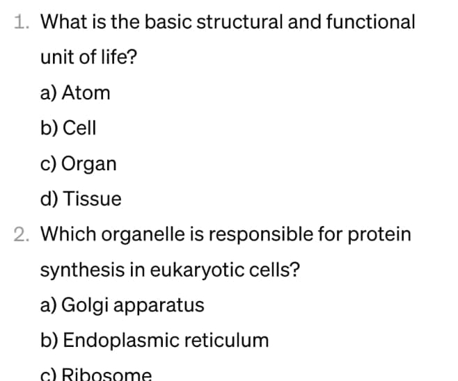 Solved What is the basic structural and functional unit of | Chegg.com