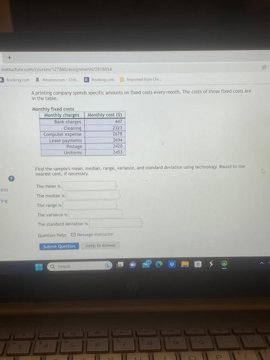 Solved + instructure.com/courses/127840/assignments/2818854 | Chegg.com