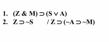 Solved 1. 2. ZD-S (Z & M) (SVA) /ZD (~A~M) | Chegg.com