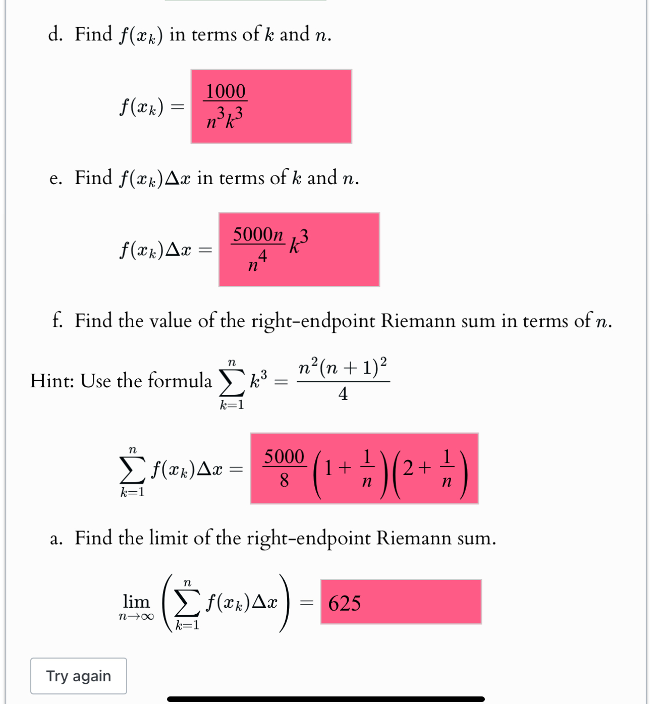 Solved In this problem you will calculate the area between | Chegg.com