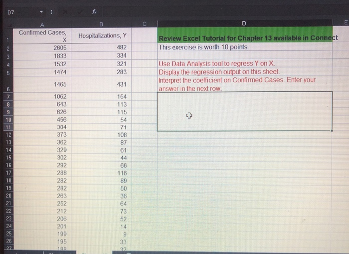 Review Excel Tutorial for Chapter 13 available in | Chegg.com