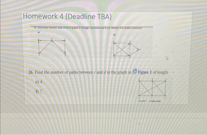Solved a) b) c) 4 . f) 7. a) b) c) 4 f) 7 . | Chegg.com