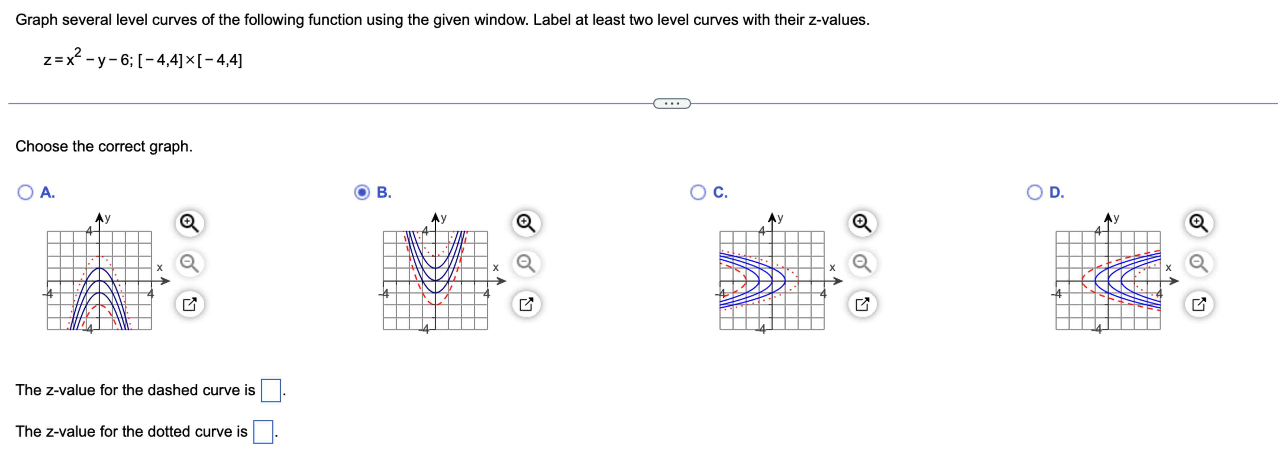 Solved Graph Several Level Curves Of The Following Function