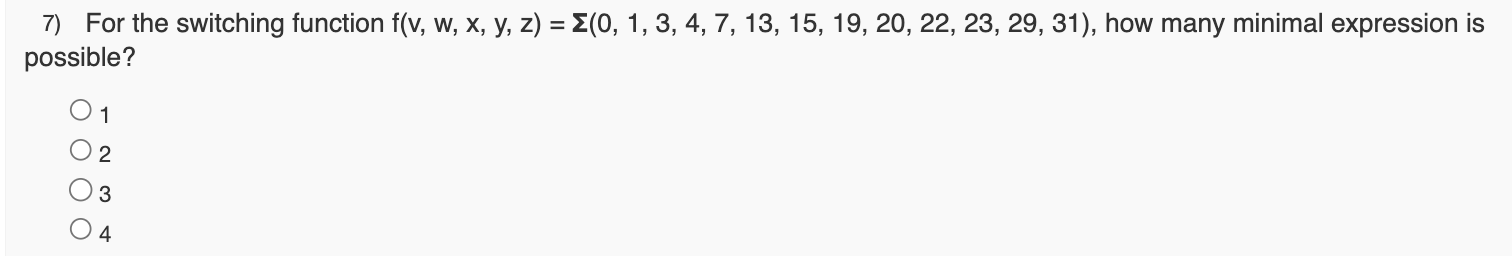 Solved For the switching function | Chegg.com