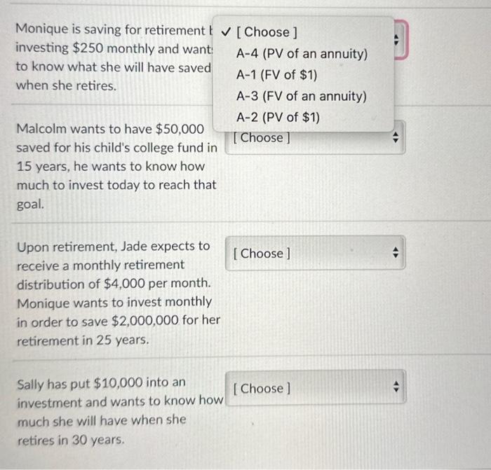 Solved Select the proper Appendix Time Value of Money Table | Chegg.com