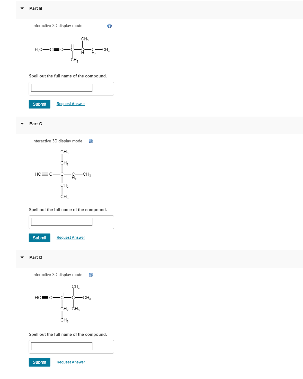 Solved Part BInteractive 3D display modeSpell out the full | Chegg.com