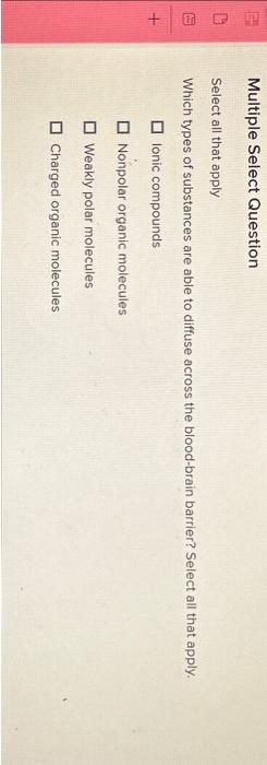 Solved Multiple Select Question Select all that apply Which | Chegg.com