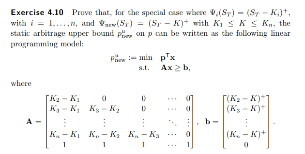 Solved Exercise 4.10 ﻿Prove that, for the special case where | Chegg.com
